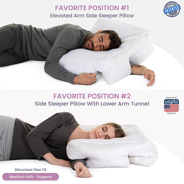 Wife Pillow | Side Sleeper Pillow With Arm Hole - HitNotion
